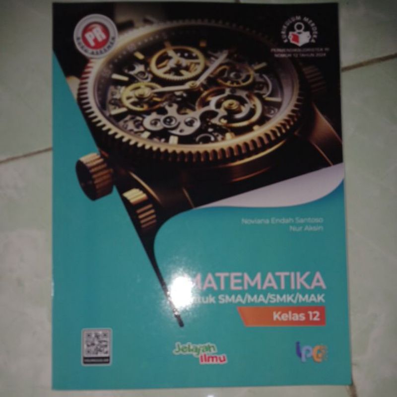 Jual Buku Pr/Lks Kurmer Matematika Wajib Kelas 12/ XII SMA/MA Semester 1&2 Kurikulum Merdeka ...