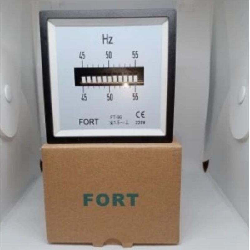 Jual Frekuensi / Hz meter / Hertz Meter 45-55 HZ Tipe Getar uk96x96 ...