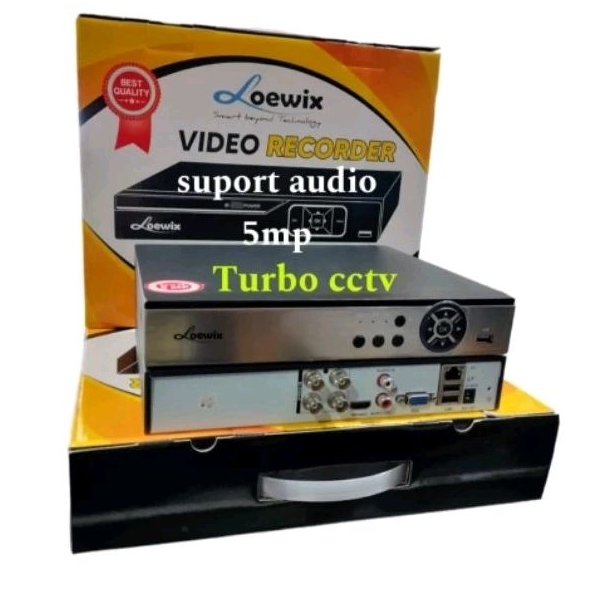 Jual LOEWIX 5 MP DVR 4 CHANNEL LX-9504 4CH XMEYE FULL CHANNEL 5MP 6:1 | Shopee Indonesia