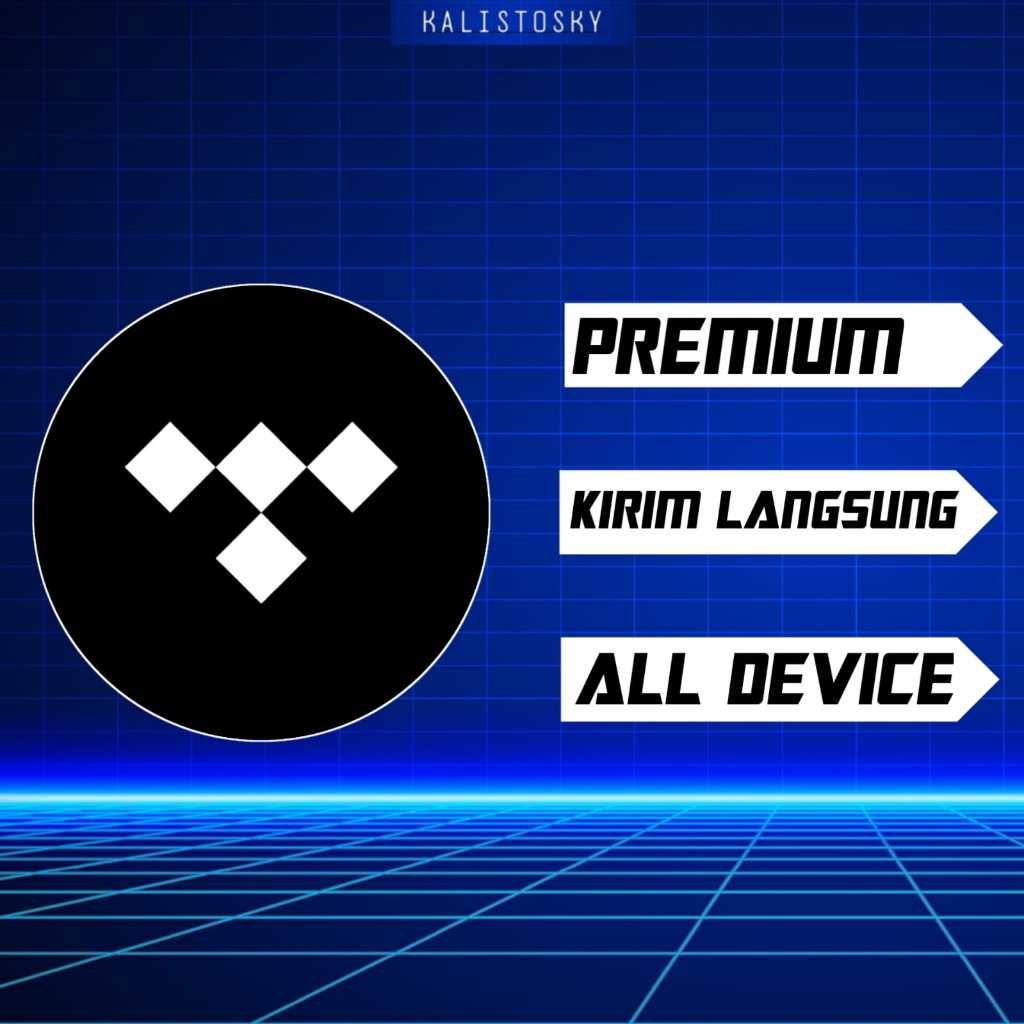 Jual ready tidal premium 1 tahun langsung pakai | Shopee Indonesia