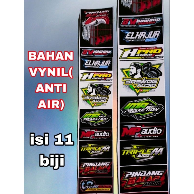Jual STIKER AUDIO | STIKER SOUND | STIKER SOUNDSYSTEM | STIKER ANTI AIR ...