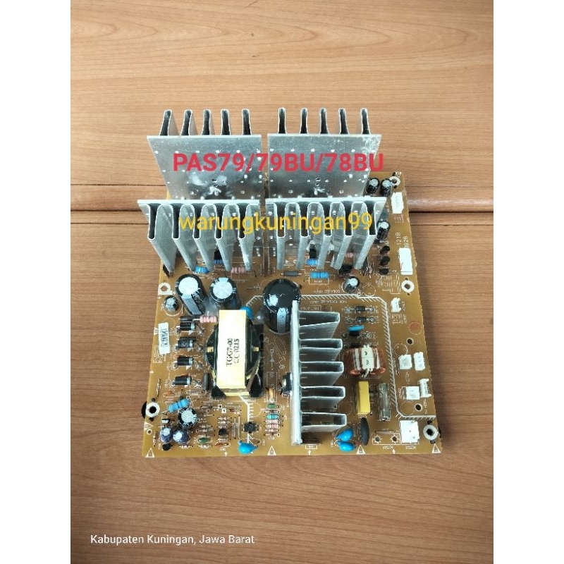 Jual MESIN AMPLIFIER SPEAKER AKTIF POLYTRON PAS79BU/78B | Shopee Indonesia