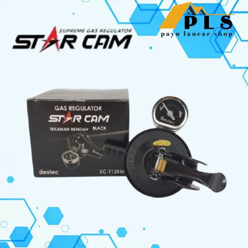 Jual regulator STARCAM METER SC T 12RM, regulator gas LPG tekanan ...