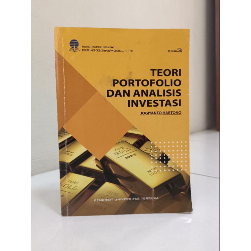 Jual MODUL UT / BUKU UT TEORI PORTOFOLIO & ANALISIS INVESTASI EDISI 3 ...