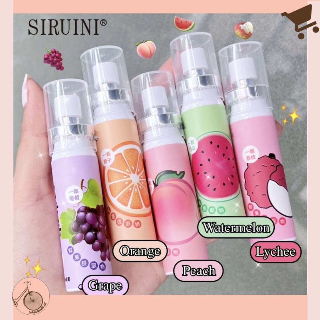 Jual SIRUNI Mouth Spray Mulut Nafas Wangi Buah Pewangi Pengharum Mulut ...