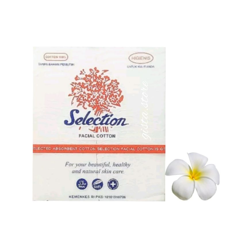 Jual 𝐒𝐄𝐋𝐄𝐂𝐓𝐈𝐎𝐍 𝐅𝐚𝐜𝐢𝐚𝐥 𝐂𝐨𝐭𝐭𝐨𝐧 𝐊𝐚𝐩𝐚𝐬 𝐖𝐚𝐣𝐚𝐡 𝟑𝟓𝐠𝐫 | Shopee Indonesia