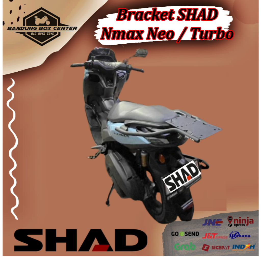Jual Bracket Box atau Breket Shad Original untuk Yamaha Nmax Neo Nmax ...