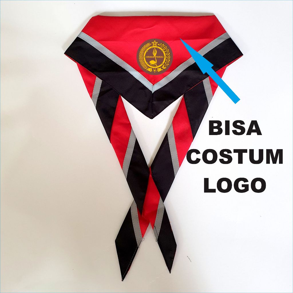 Jual Scraf Pramuka Costum DESAIN Logo | Shopee Indonesia