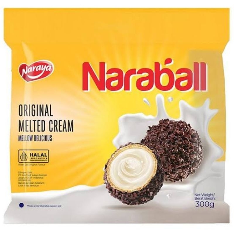 Jual NARAYA NARABALL WAFER NETTO 80 GR | Shopee Indonesia
