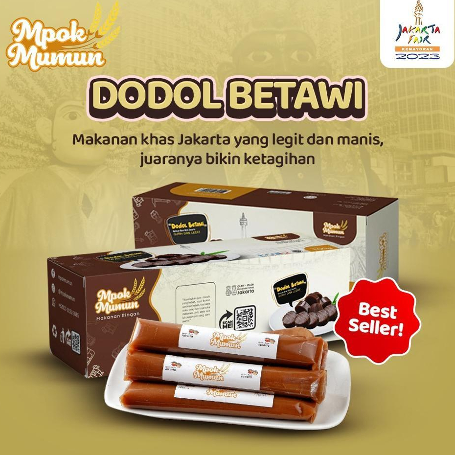 Jual Oleh Oleh Jakarta isi 6 Varian khas betawi - MPOK MUMUN | Shopee ...
