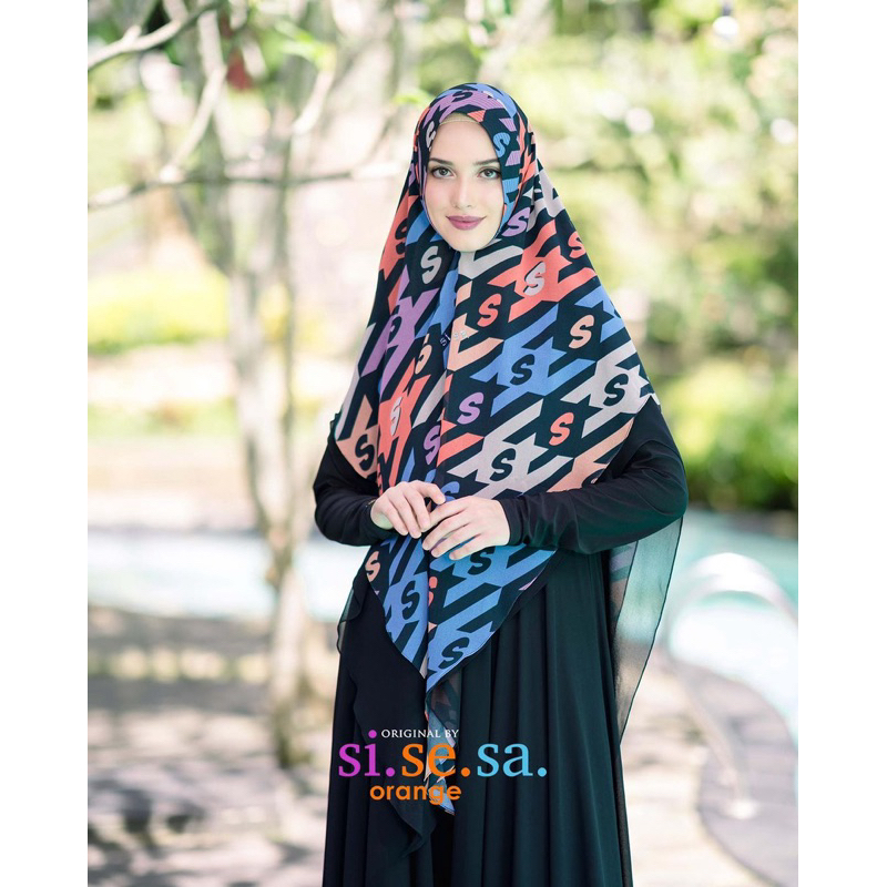 Jual khimar sisesa Marha black | Shopee Indonesia