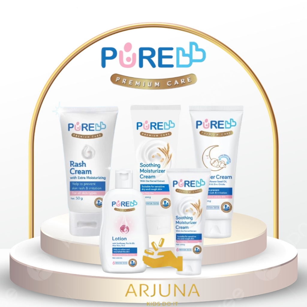 Jual ARJUNA PUREBB LOTION 80ml 200ML ITCHY CREAM/ RASH CREAM / DIAPERS ...