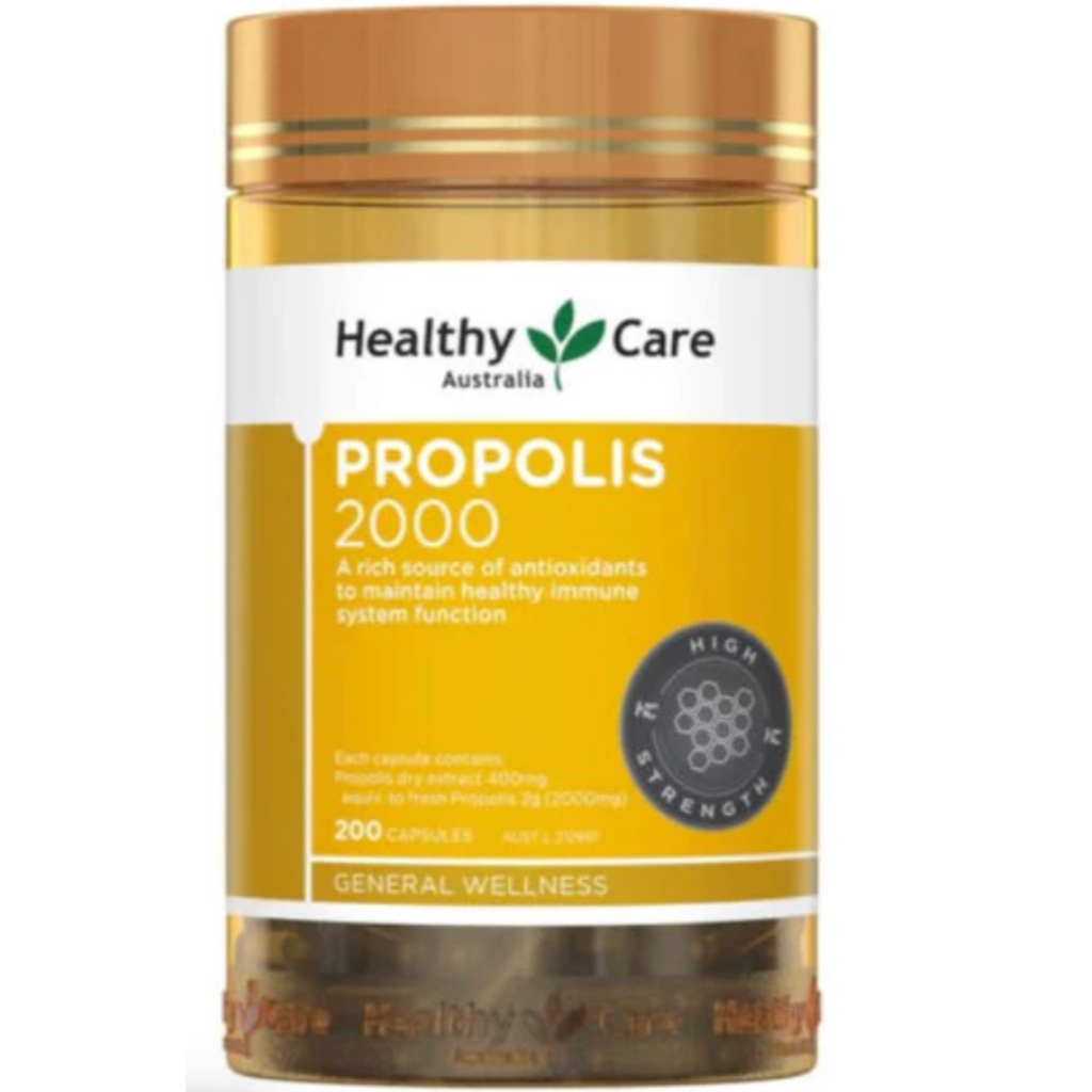 Jual Healthy Care Propolis 2000mg 200 Caps | Shopee Indonesia