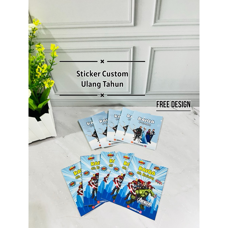 Jual Sticker Anti Air custom | Shopee Indonesia