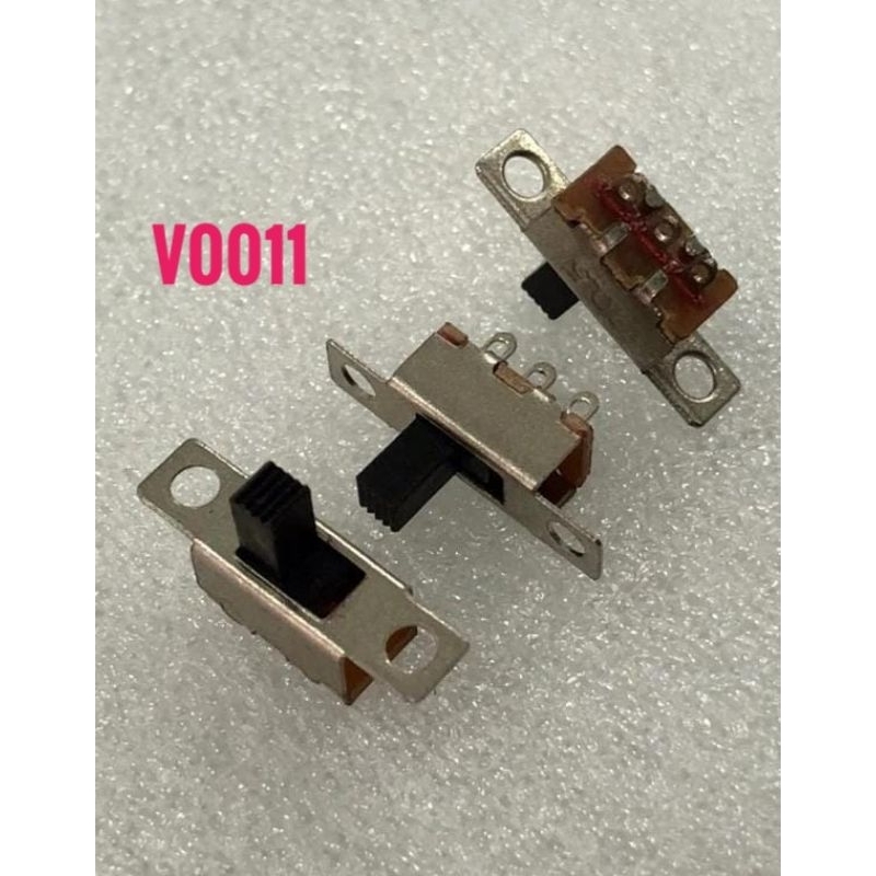 Jual Wire Mini Toggle Switch Slide Vertikal SPDT 3 Pin Saklar Geser ...