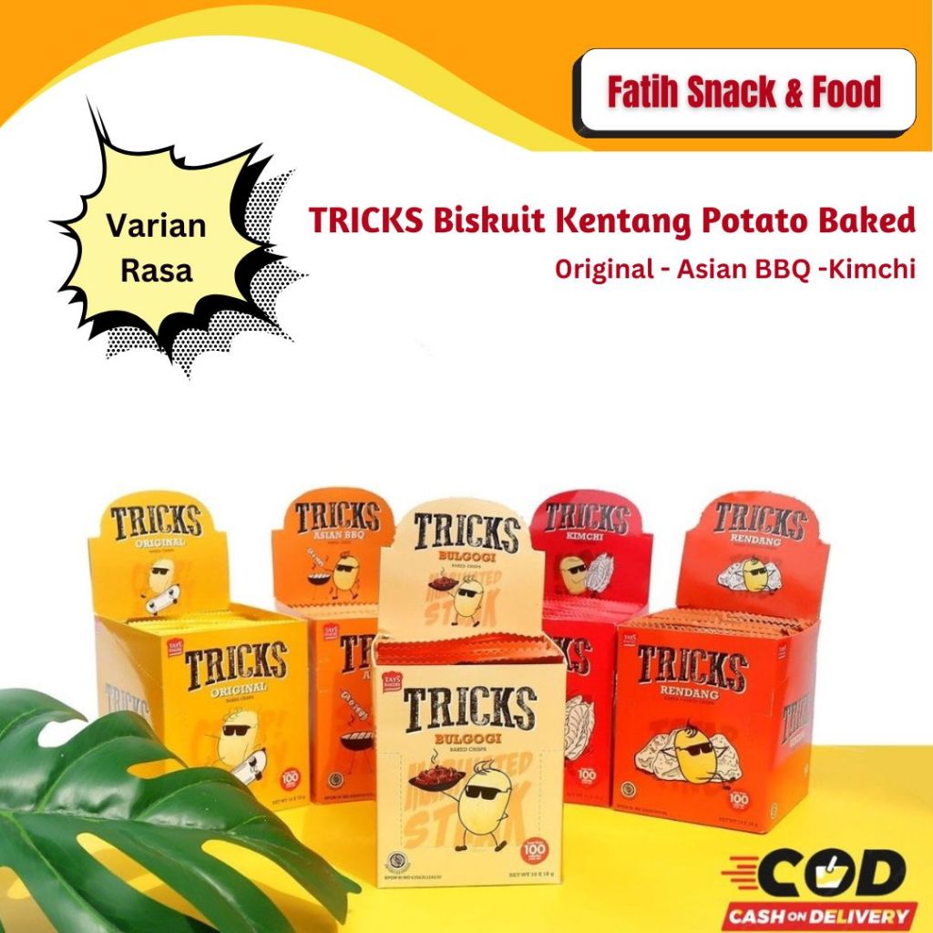 Jual Tricks Tays Bakers Rasa Original Asian BBQ Kimchi Kemasan Baru ...