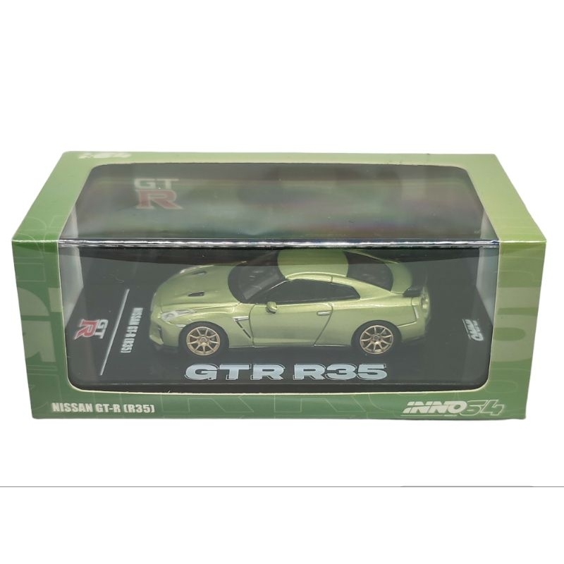 Jual INNO64 Nissan Skyline GT-R R35 Millennium Jade | Shopee Indonesia