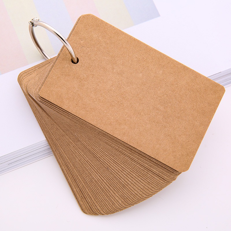 Jual Flash Card Warna-warni/Flash Card Polos 50 Lembar (90x55mm ...