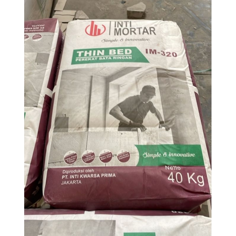 Jual Perekat Bata Ringan Intii Mortar Khusus Pengiriman D.I Yogyakarta ...