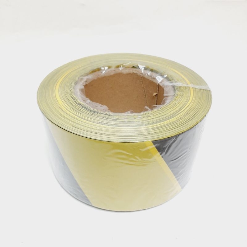 Jual Police Line / Barricade Line Hitam Kuning 3" X 300MM I-SAFE ...