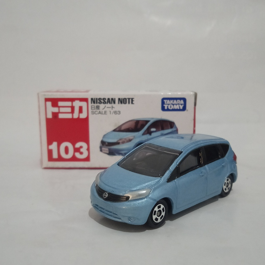 Jual Tomica no 103 Nissan NOTE Takara Tomy reguler Diecast mobil koleksi mainan anak | Shopee ...