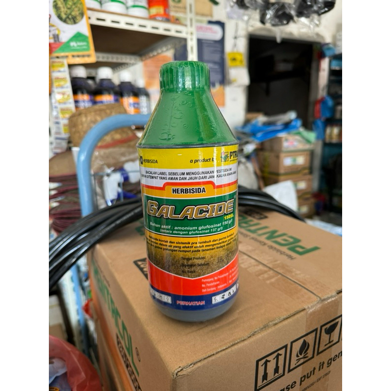 Jual Herbisida GALACIDE 150SL 1 Liter Amonium Glufosinat Racun Rumput Lulangan | Shopee Indonesia