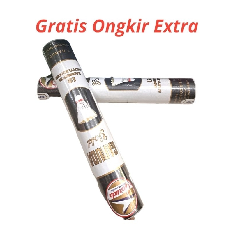 Jual Shuttlecock / Bola Raket / Bola Badminton Merek GARUDA Gold Putih ...