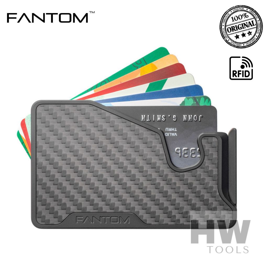 Jual FANTOM X Slim Fanning Card Wallet RFID Card Holder Minimalist ...