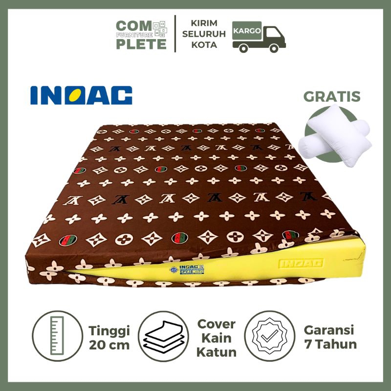 Jual Kasur Busa INOAC ORIGINAL GARANSI ANTI KEMPES Ukuran 90x200 ...