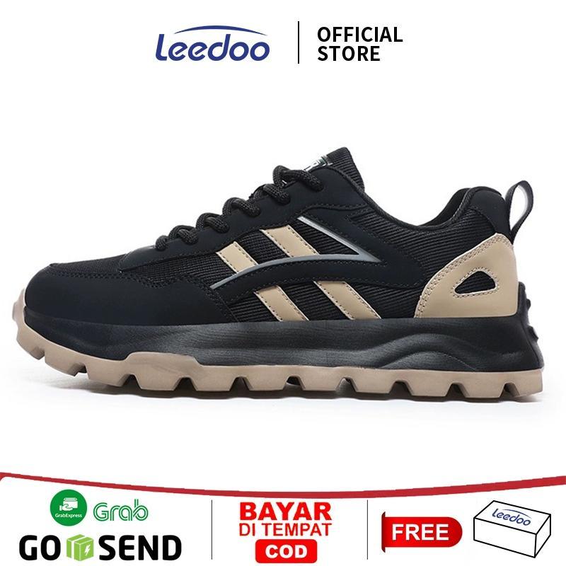 Jual Leedoo Sepatu Sneakers Pria Casual Sepatu Lari Nyaman Sepatu Kerja Sneakers Gaya Kekinian ...