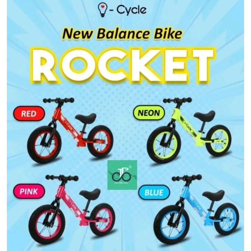 Jual Sepeda push bike balance bike ICYCLE I-Cycle Rocket TERBARU ...