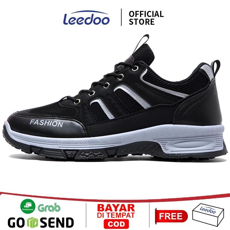 Jual Leedoo Sepatu Hiking Pria Sneakers Cowok Casual Gunung Olahraga Outdoor Fashion Kerja ...