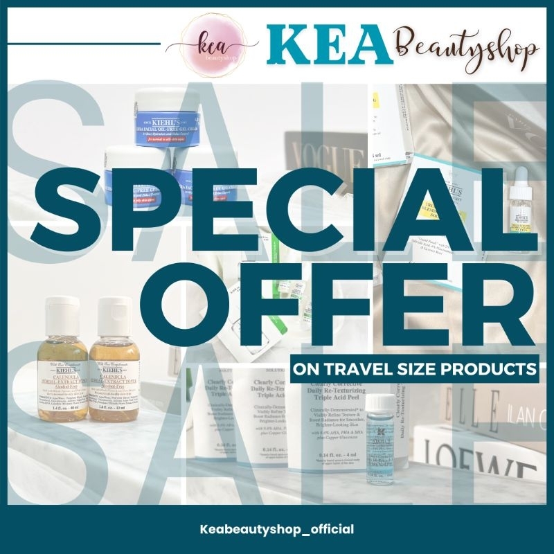 Jual [PROMO/SALE] K!3HLS TRAVEL SIZE [CREAM/SERUM/SUNSCREEN/OBAT ...