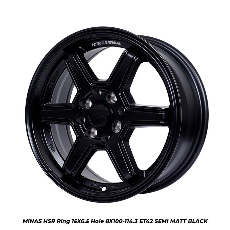 Jual Velg buat Mobil Avanza-Xenia-Sigra-March MINAS HSR R15X65 H8X100 ...