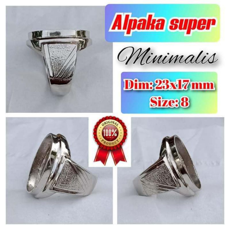 Jual Emban Batu Akik Dan Permata Alpaka Super Original.22 | Shopee ...