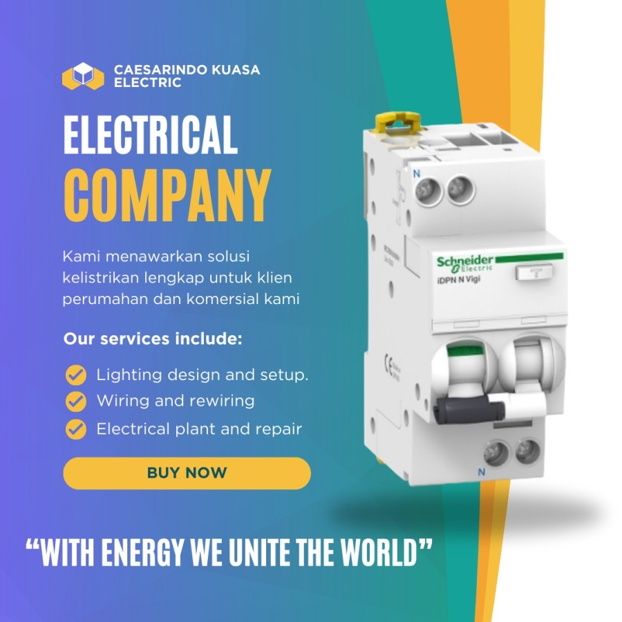 Jual RCBO 16A 1P 300MA SCHNEIDER A9D41616 ACTI 9 IDPN N VIGI 1P+N ...