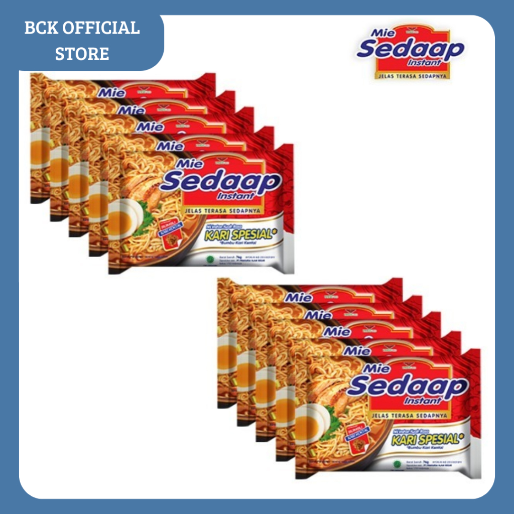 Jual Mie Sedaap Kari Kental Spesial 75gr (Pcs) | Shopee Indonesia