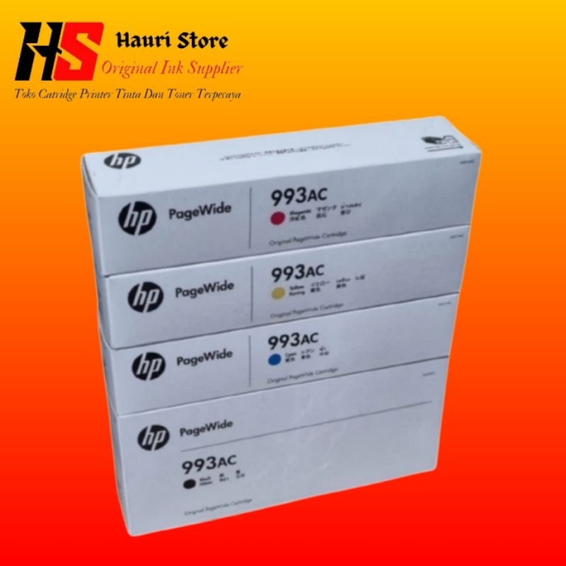 Jual Tinta Catridge Hp 993AC Black Dan Color Original | Shopee Indonesia