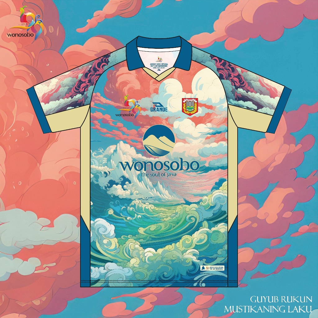 Jual PRE ORDER JERSEY EDISI ULANG TAHUN KE 199 KABUPATEN WONOSOBO ...