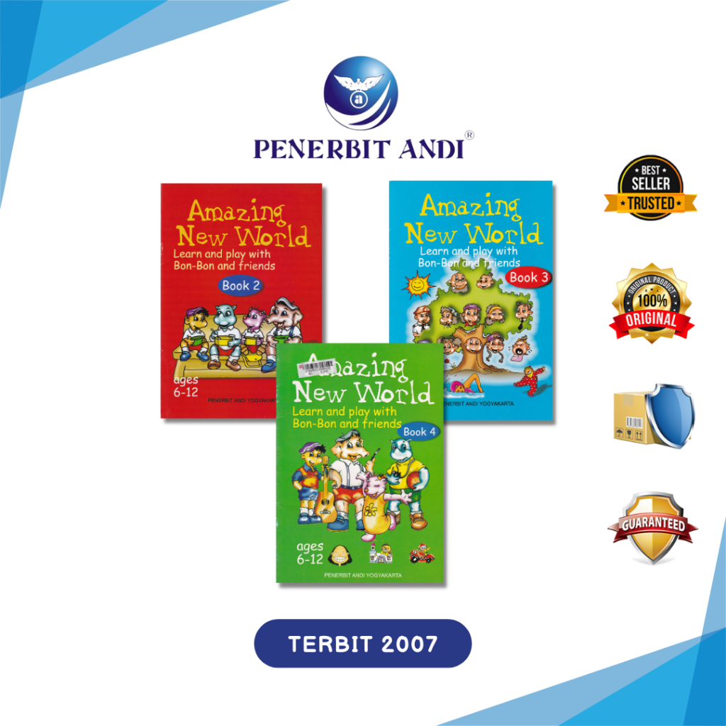 Jual Penerbit Andi - Buku Amazing New World Learn and Play With Bon-Bon ...
