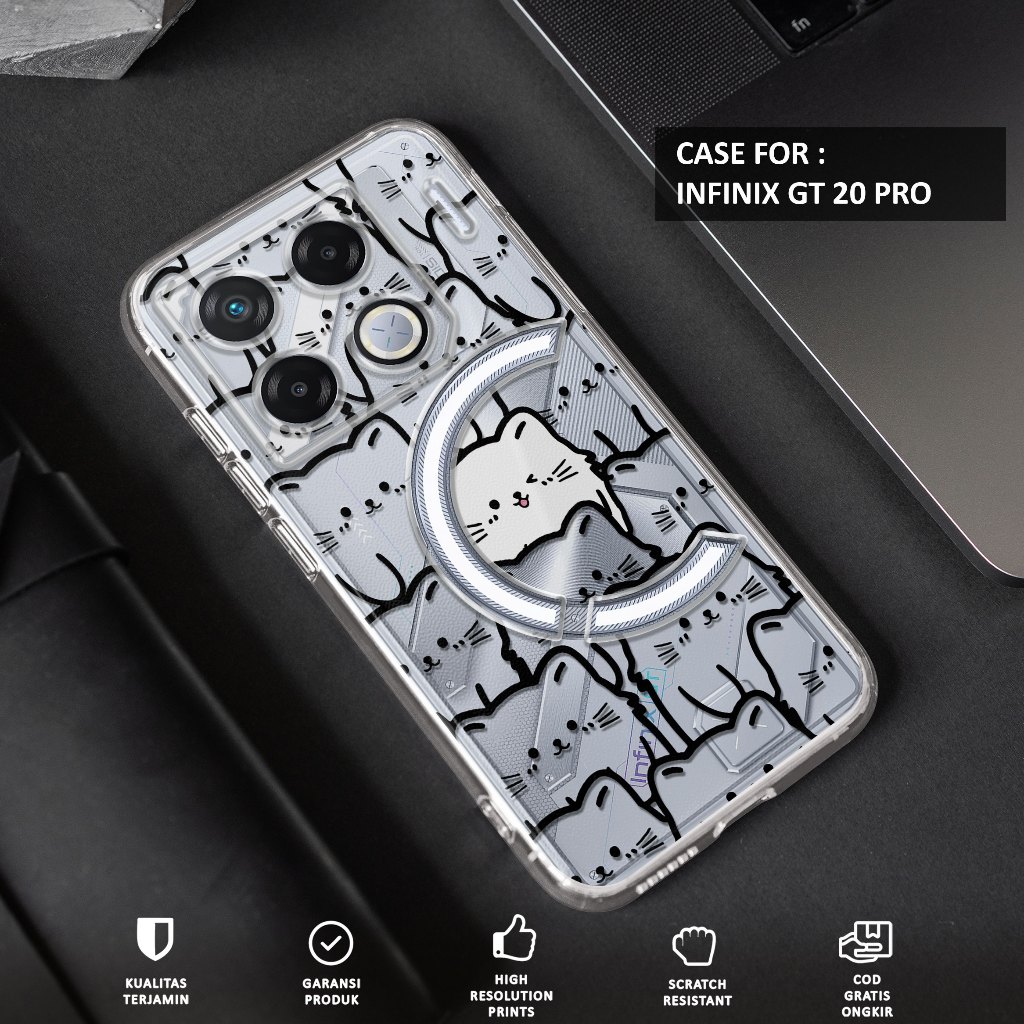 Jual Case INFINIX GT 20 PRO - Casing INFINIX GT 20 PRO Motif MEOW ...