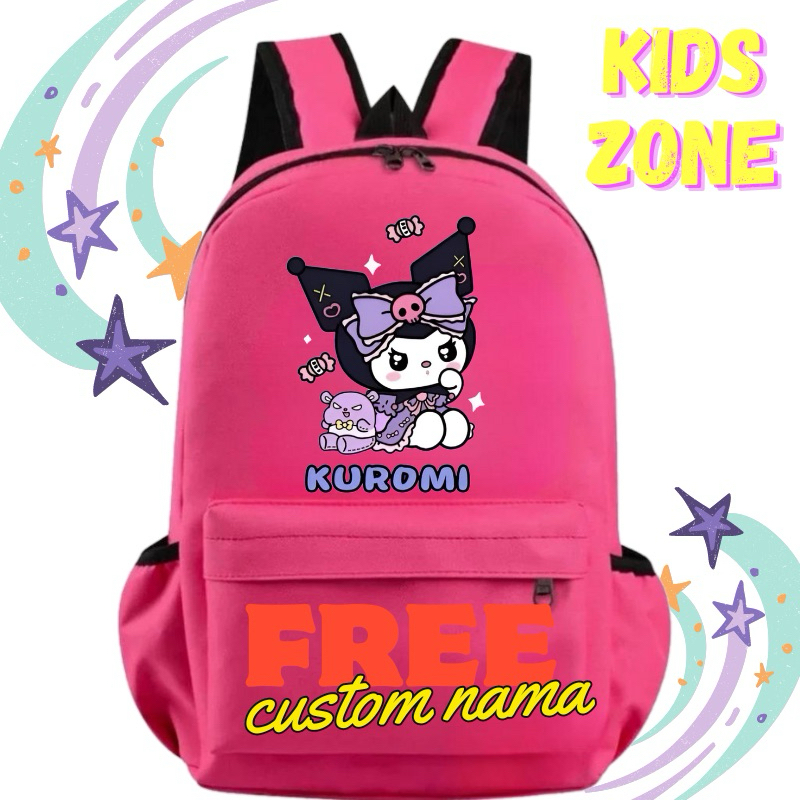 Jual TAS KUROMI RANSE ANAK PEREMPUAN SEKOLAH TK SD SMP | Shopee Indonesia