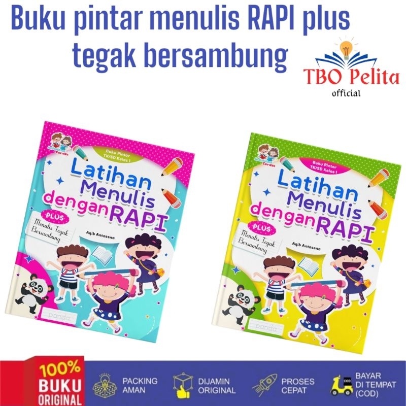 Jual latihan menulis RAPI PLUS tegak bersambung [TERBARU] | Shopee ...