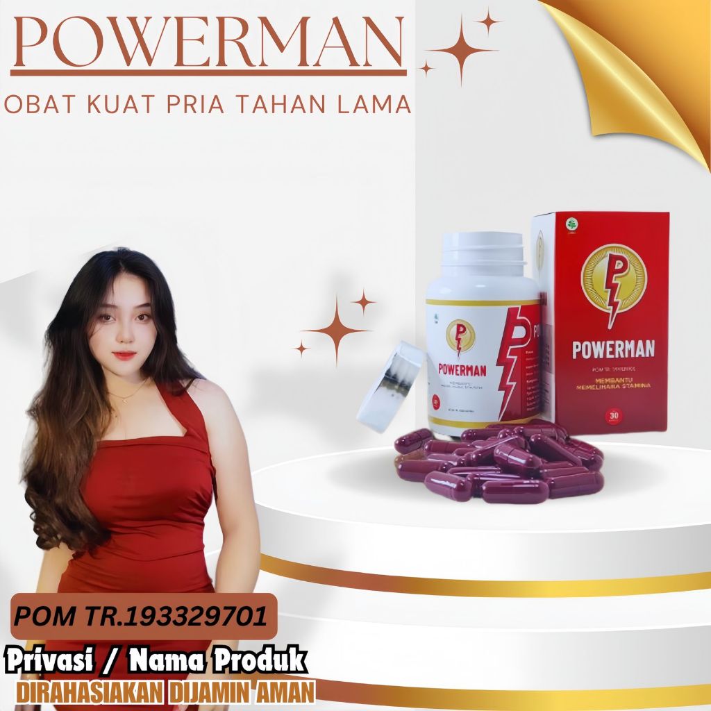 Jual (POWERMAN) penambah stamina pria paling ampuh 100% original ...