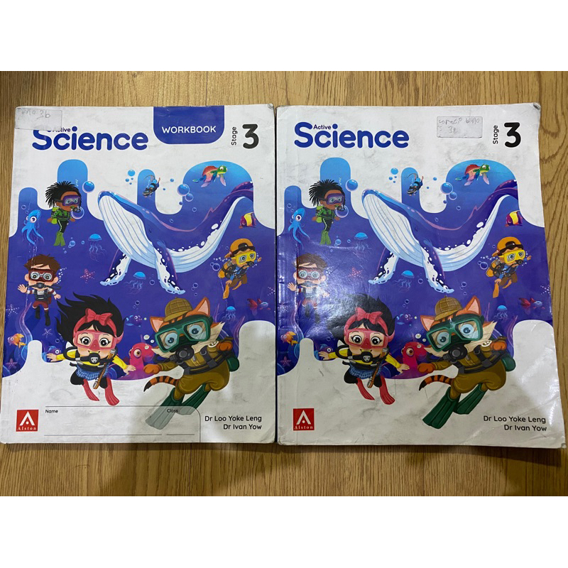 Jual Active Science 3 student dan workbook Penerbit Alston (bekas ...