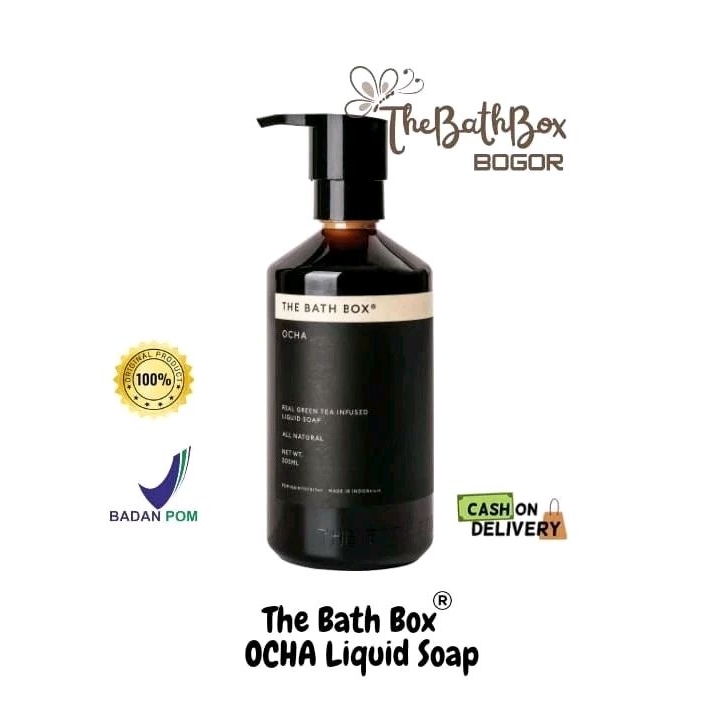 Jual THE BATH BOX - Ocha Liquid Soap (Sabun Green Tea, French Fine ...