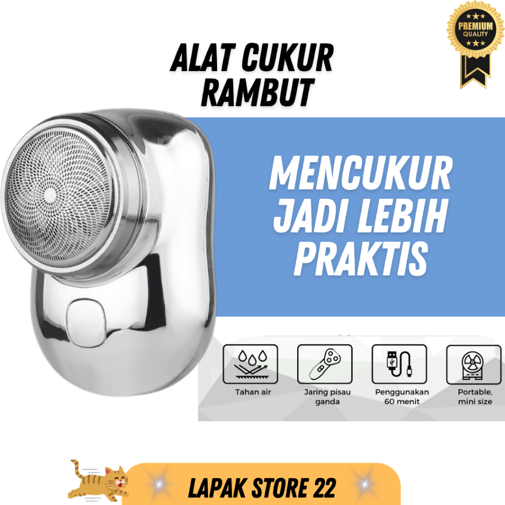 Jual Alat Cukur Jenggot Electric Mesin Cukuran Rambut Kumis Jenggot ...