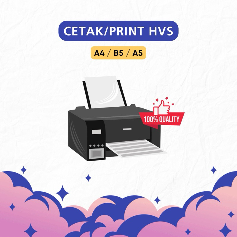 Jual JASA PRINT/CETAK PDF MURAH CEPAT WARNA/HITAM PUTIH A4 B5 A5 | Shopee Indonesia