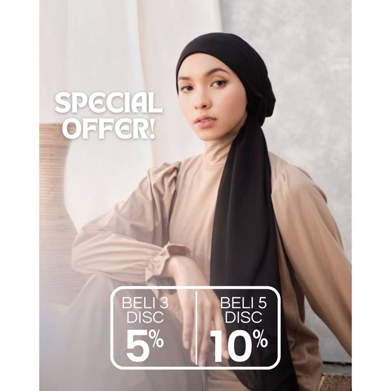Jual 𝒁𝑨𝑹𝑨 𝑻𝑼𝑹𝑩𝑨𝑵 - Turban Instan Plus Inner Premium Babydoll / Turban ...