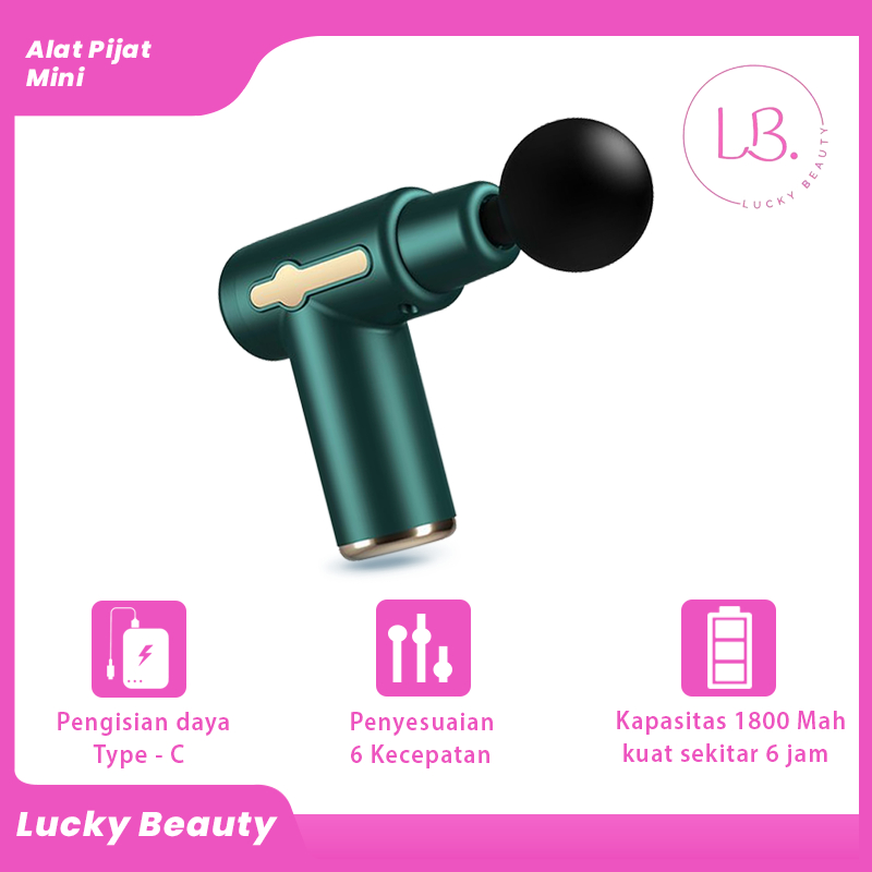 Jual Alat pijat elektrik Massage Gun pijat getar elektrik MG01- DEEP ...